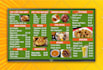 Design perfect digital menu board, tv screen menu, static or animated ...