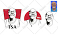 Design your face like kfc logo by Septianwijaya19 | Fiverr