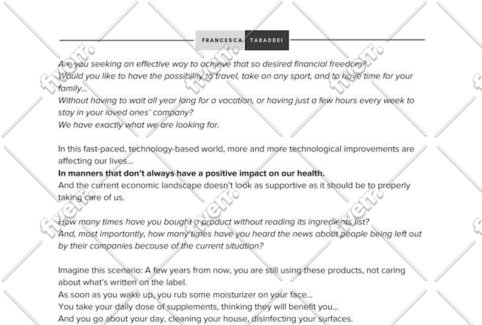 Do video sales letter script and vsl copywriting in english by ...