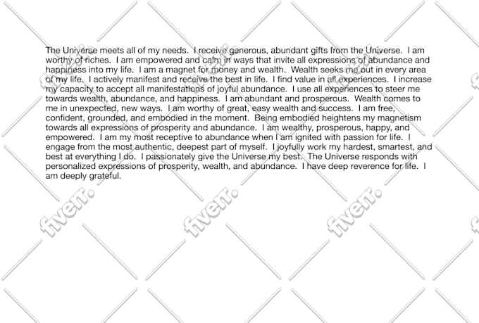 Write a customized meditation,affirmation,visualization script by ...