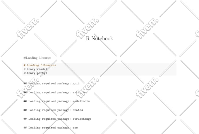 Help you in r programming language by Alina_maruf4 | Fiverr