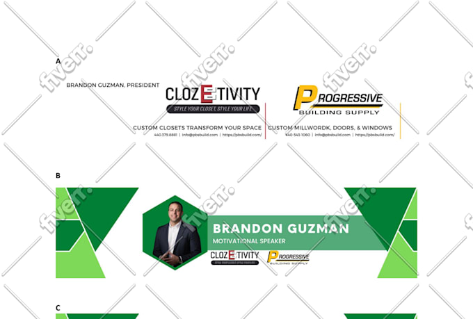 Create a custom linkedin background for you by Josephmcmullen | Fiverr