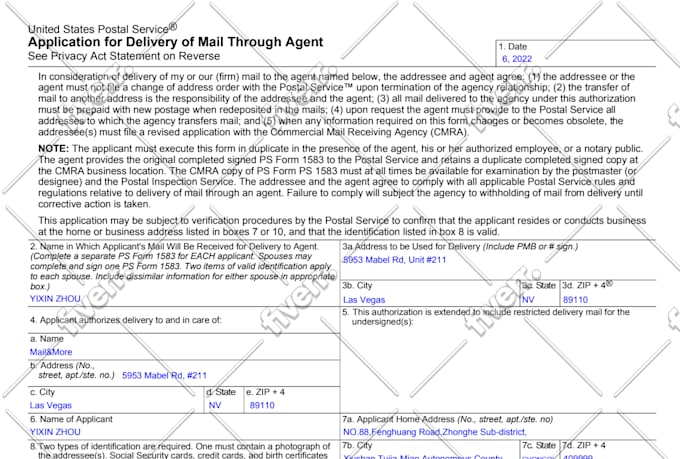 Notarize 1583 form as notary public online and itin for nra by Caaitin ...
