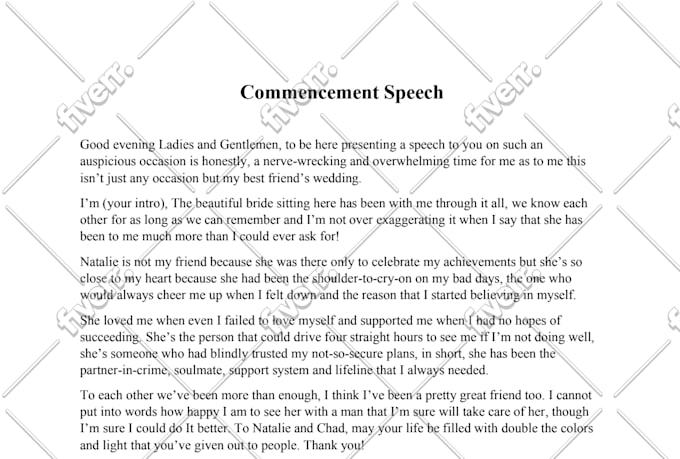 Write speech on any topic by Jannatsaeed