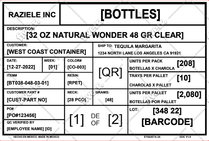 Design bartender, nicelabel layout for barcode sticker, and label by ...