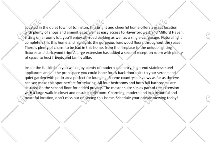 Write your real estate property descriptions by Aliciasewell