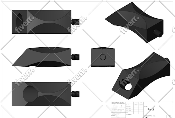 Do product manufacturing 2d drawing 3d cad design product design ...