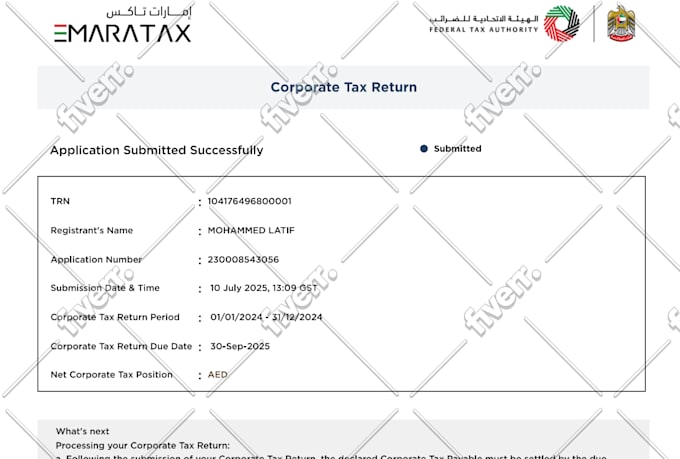File your uae corporate tax return and ensure full compliance by ...
