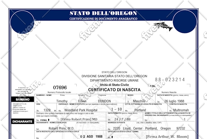 Translate your documents for italian citizenship by Acuoghi | Fiverr