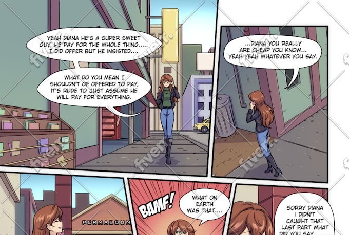 Make your nsfw manga page by Rabarsel | Fiverr