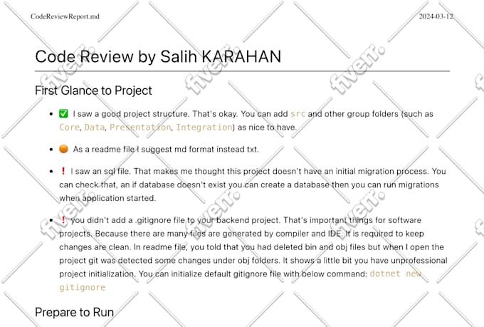 Review and analyse csharp codes of your projects by Salihkarahanlab ...