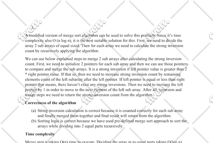 Do any algorithm work using python by Yasirurandeepa | Fiverr