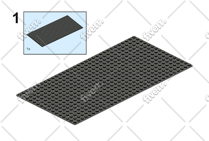 Design for you any custom lego 3d model with instructions by Carollo ...