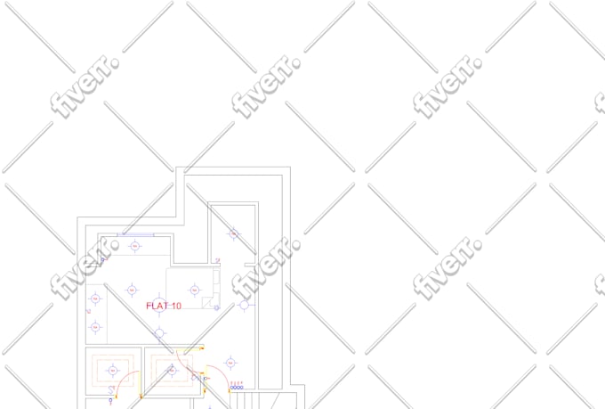 Make your electrical outlet layout by Electricalplan | Fiverr