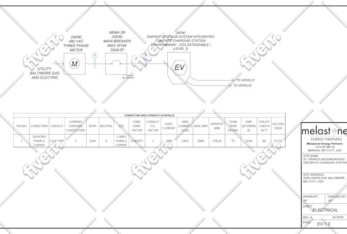 Design an ev charging station plan set by Sourabh4future | Fiverr