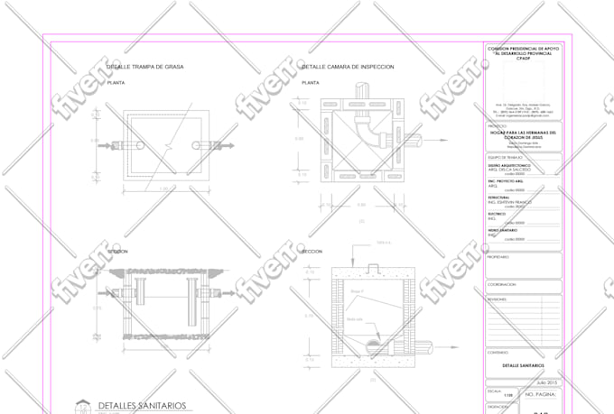 Converting a hand manual drawing into an 3d autocad drawing file by ...