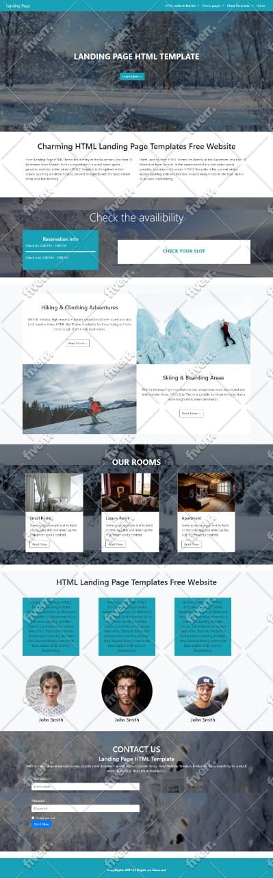 Redesign or fix a website using html css and bootstrap by Reeja ...