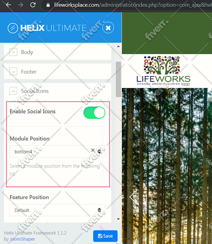 Setup your joomshaper helix template by Megath | Fiverr