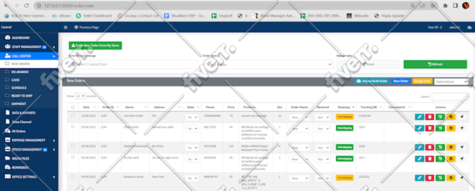 Develop erp, crm, hrm, payroll, cms, pos system by Vinhaar | Fiverr