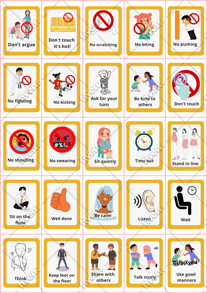 Create printable flashcards in quick time by Duresameenadeel | Fiverr