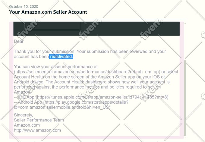 Write amazon suspension appeal letter plan of action account asin ...