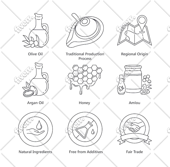 Create unique and custom vector icon sets within 24 hours by ...