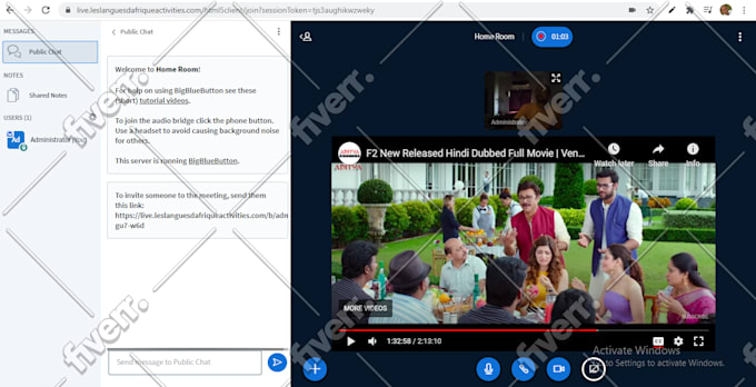 Install bigbluebutton ssl greenlight bbb customization by Spidernet | Fiverr
