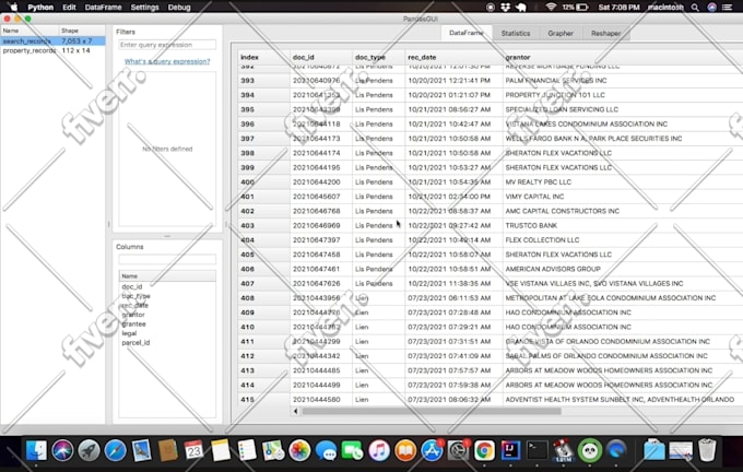 Do Python Project Task Script Scraping With Gui By Fadi010 Fiverr