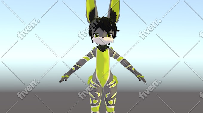 Create your furry textures for vrchat by Vinzocd | Fiverr