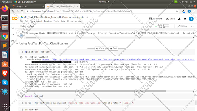 Clean your dataset with python by Jesiel_ | Fiverr