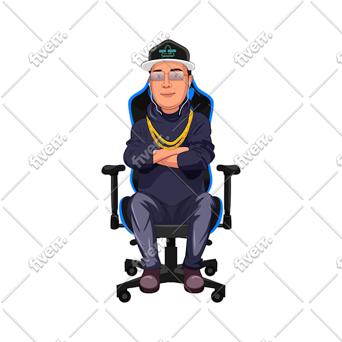 Draw a cute caricature, portrait, bitmoji, headshot for you by Sadiraja ...