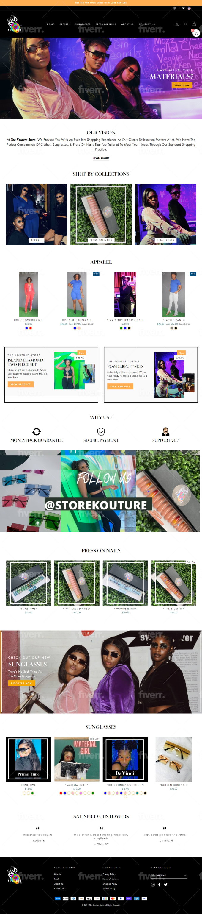 Setup 20k per month shopify website or shopify store by Its_abdali | Fiverr Setup 20k per month shopify website or shopify store by Its_abdali | Fiverr
