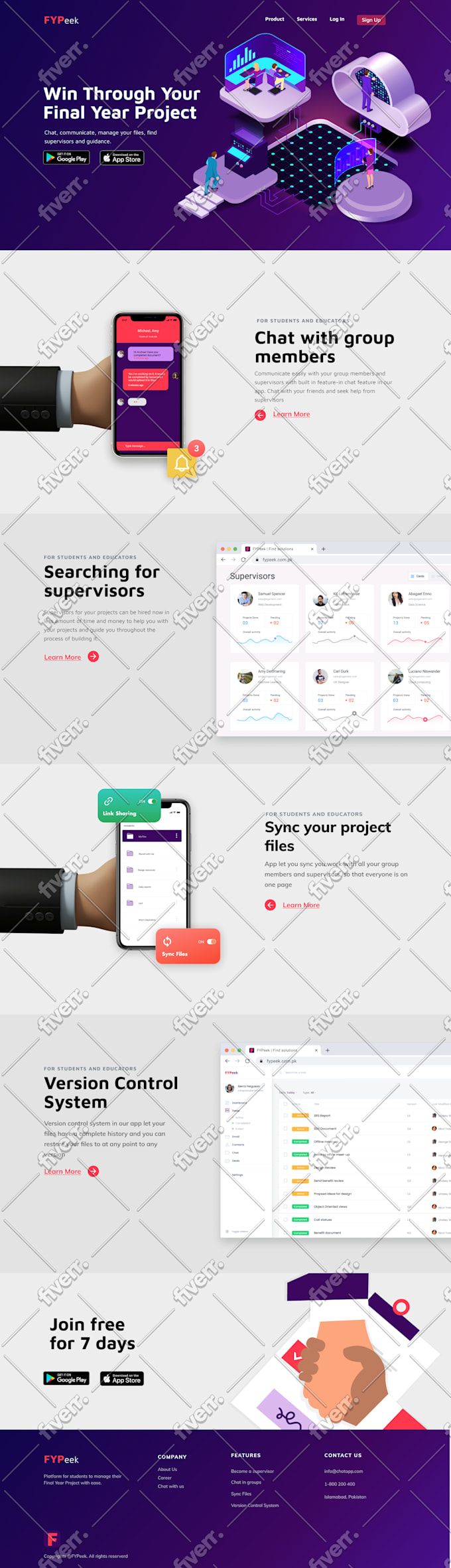 Develop responsive website and apps in react next js, frontend firebase database by Techx1 | Fiverr