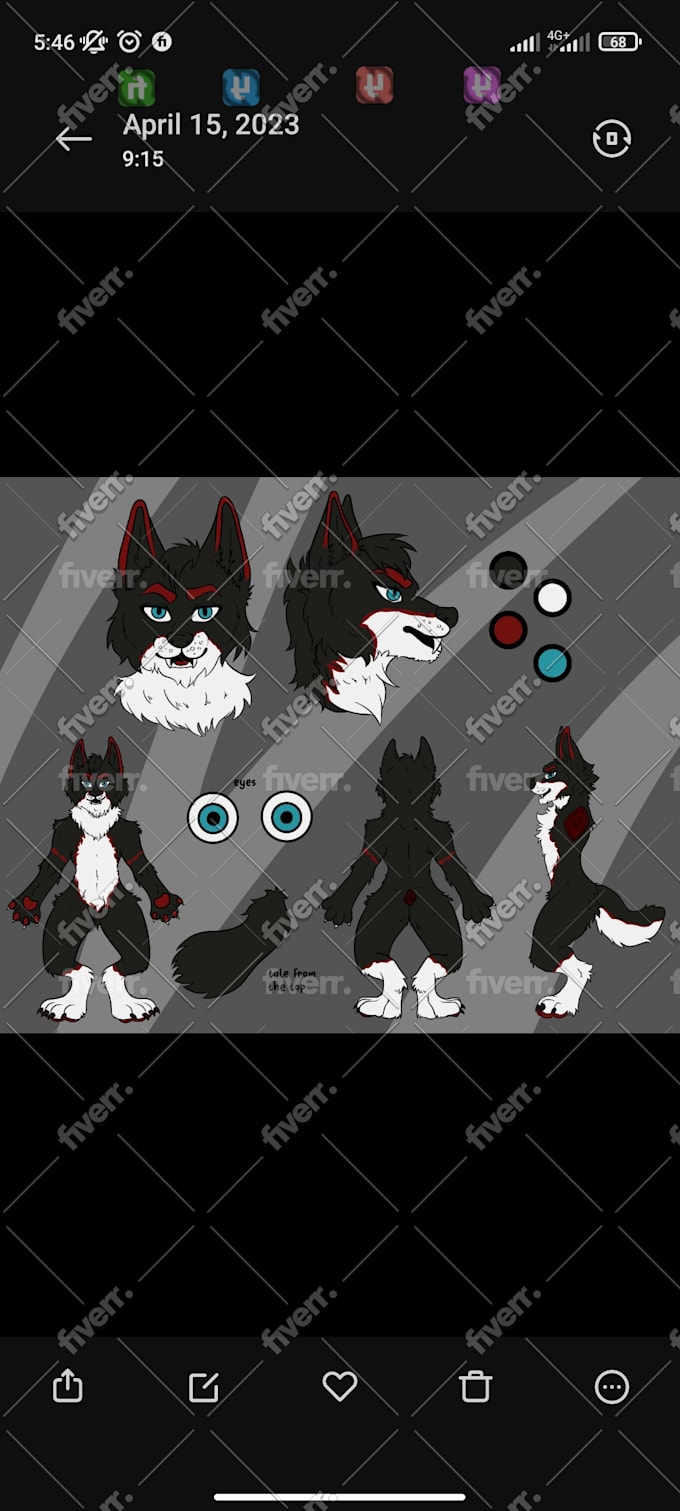 Furry sheet, furry, furry reference sheet, fursona, ref sheet, oc, by ...