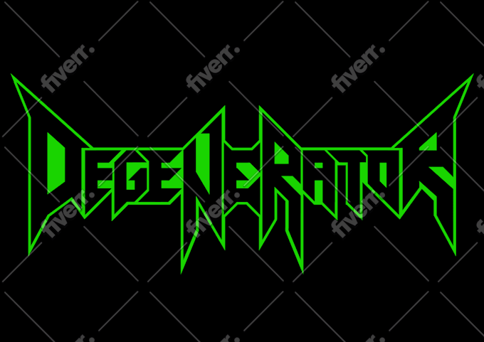 Draw your thrash metal logo by Garryyulianto | Fiverr