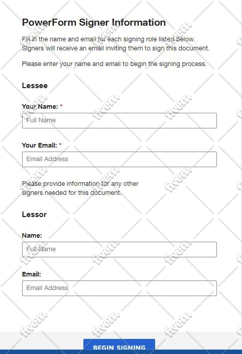Create or edit docusign power form for you and your bussines by ...