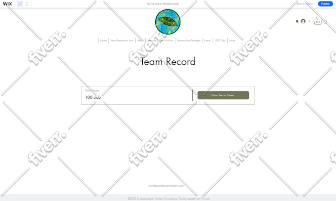 Do wix dynamic page database setup or wix website design by Drsarmadrasool | Fiverr