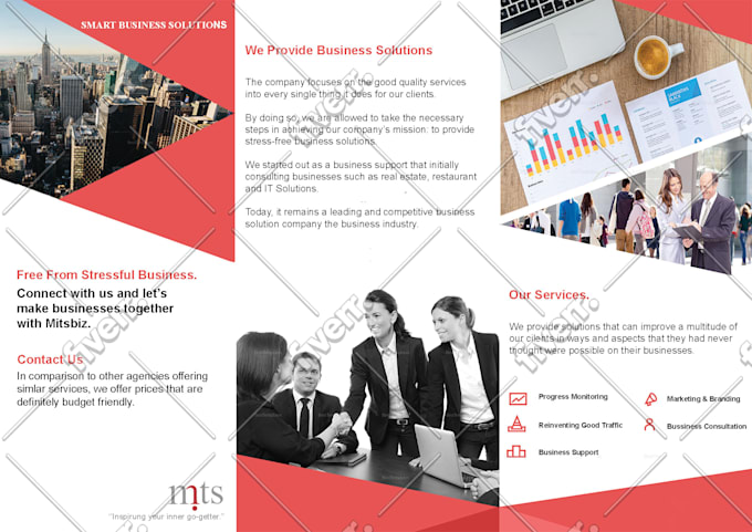 Design a high quality brochure by Naveedmits | Fiverr