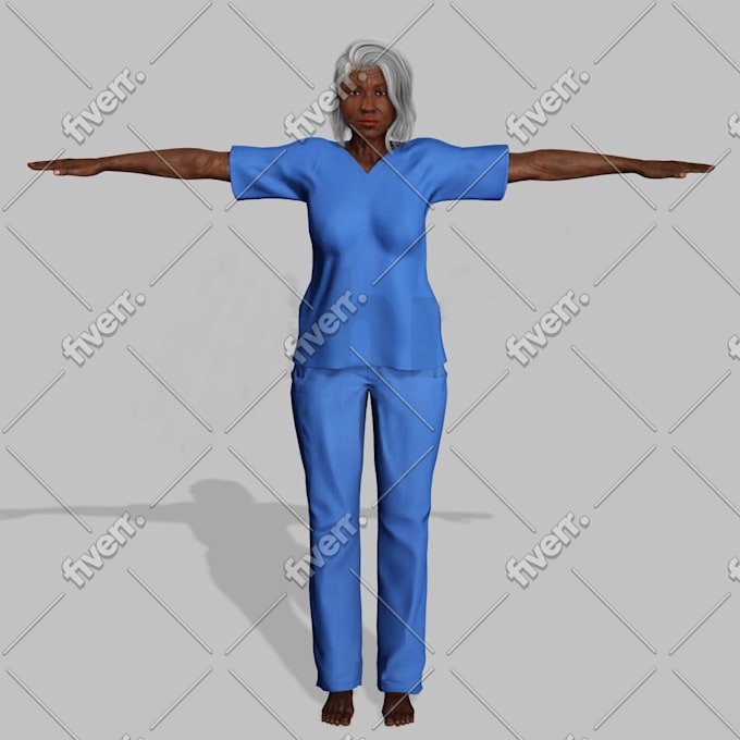 Do character modeling, anime model, rig avatar and prop model for 3d ...