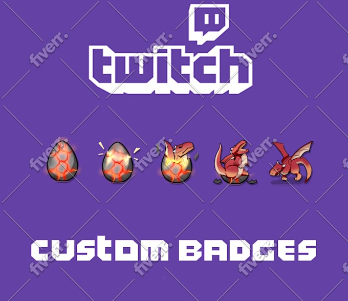 Create custom twitch badges by Knightartist86