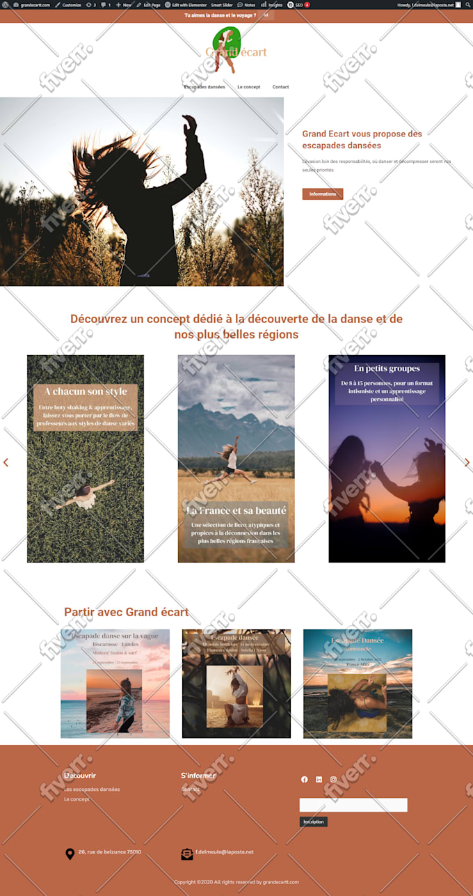 Do Customization Redesign And Full Website Creation By Satcse19 Fiverr