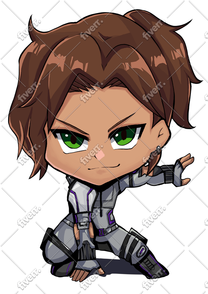 Draw cute kawai anime chibi avatar character by Raitvisualworks | Fiverr