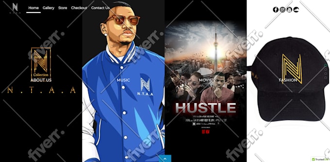 Build, design and customize wordpress website by Usamatanveerw4 | Fiverr