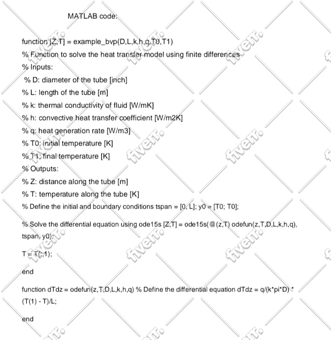 Do chemical engineering , fluid mechanics, thermodynamics and matlab by ...
