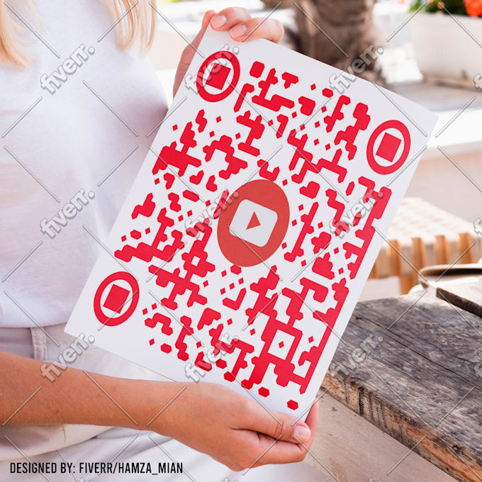 Create professional qr code in 12 hours by Hamza_mian