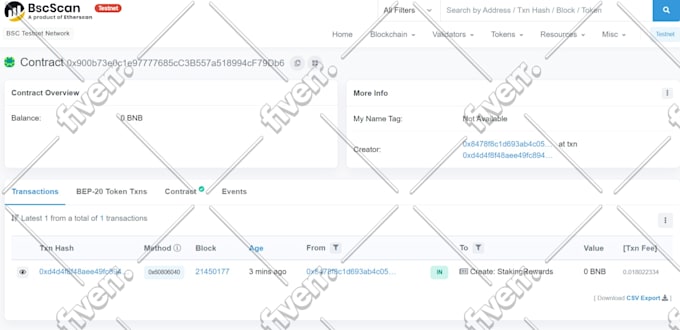 Develop erc20, erc721 token, and smart contracts in solidity by ...