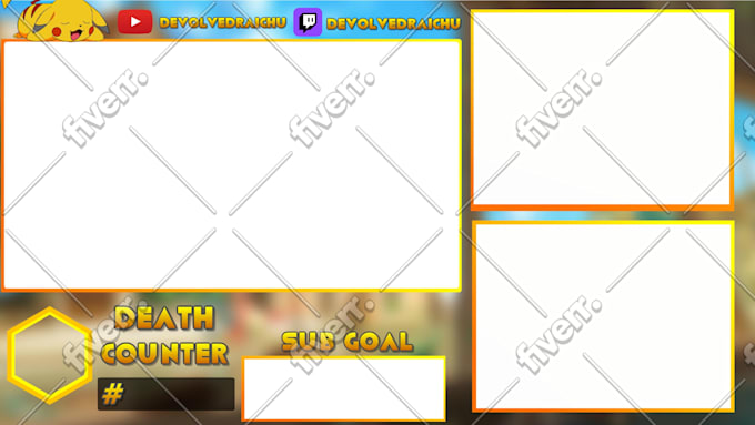 Make custom pokemon stream overlays by Ikillzombiee