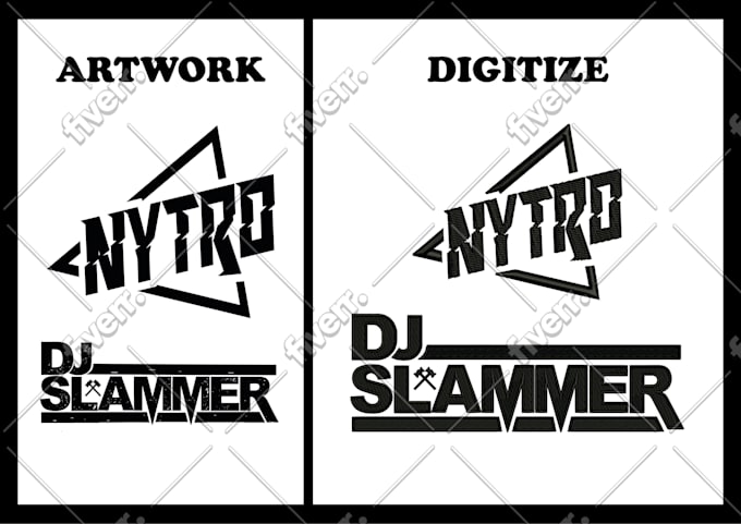 Do embroidery digitizing emb, dst, pes, jef by Vectorfunkar | Fiverr