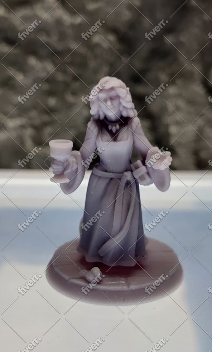 Miniature Toys STL Hero Forge Thingiverse printing service Resin 3D ...