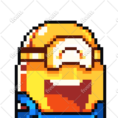 Draw amazing pixel emotes for twitch or discord by Sal_arts | Fiverr